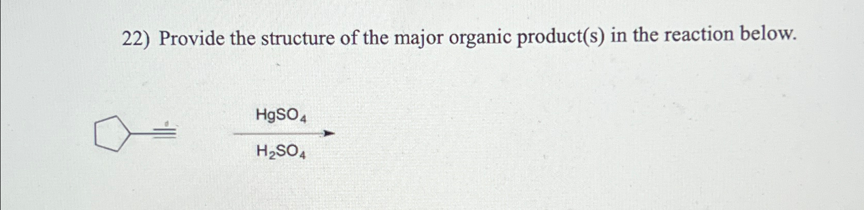 Solved Provide the structure of the major organic product(s) | Chegg.com