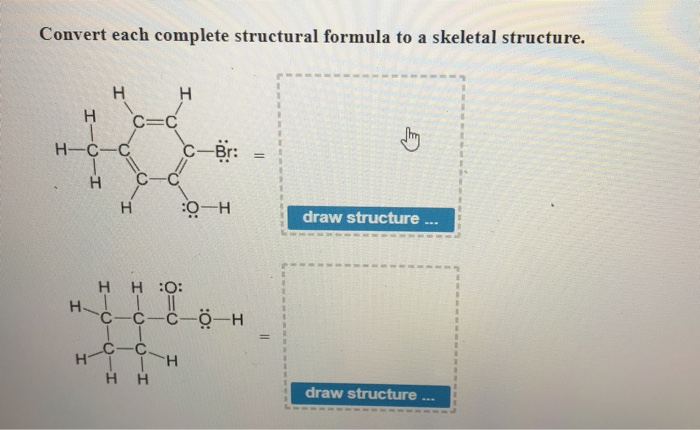 Solved Convert each complete structural formula to a | Chegg.com