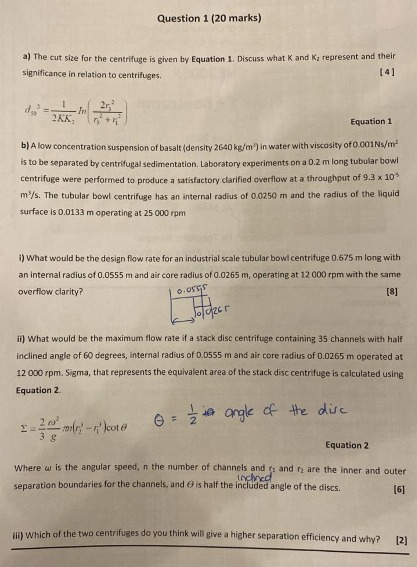 Solved Question 1 (20 ﻿marks)a) ﻿The cut size for the | Chegg.com