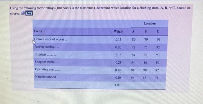 Solved The following data were obtained by observing three | Chegg.com