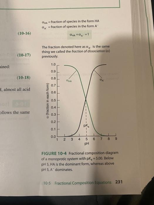Solved Fractional composition in a triprotic system. For | Chegg.com