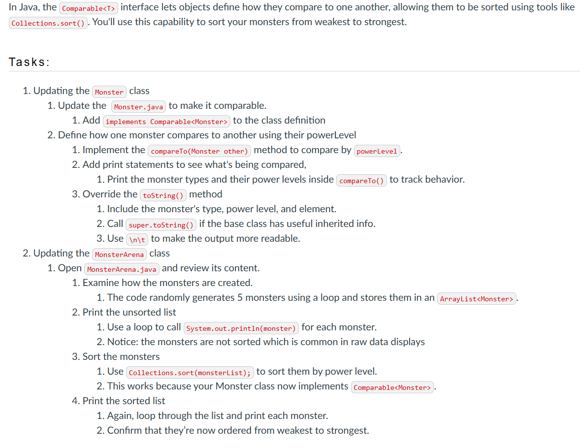 Solved Can you make sure I did everything right for updating | Chegg.com