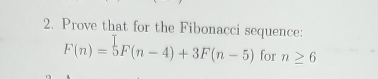 Solved This Is A Question Of Recursion And Analysis If 1899