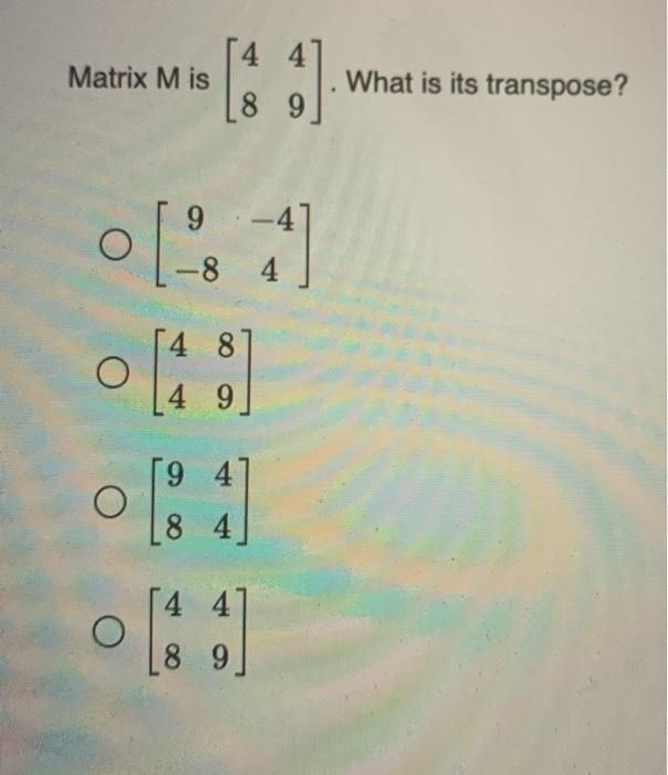 Solved 9 9 8 2 If A= A-D and B = then what is A + B? 7 4 6 6 | Chegg.com