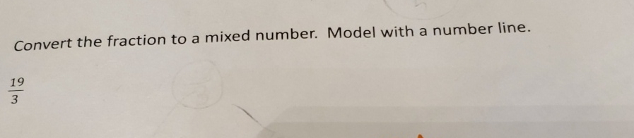 Solved Convert the fraction to a mixed number. Model with a | Chegg.com