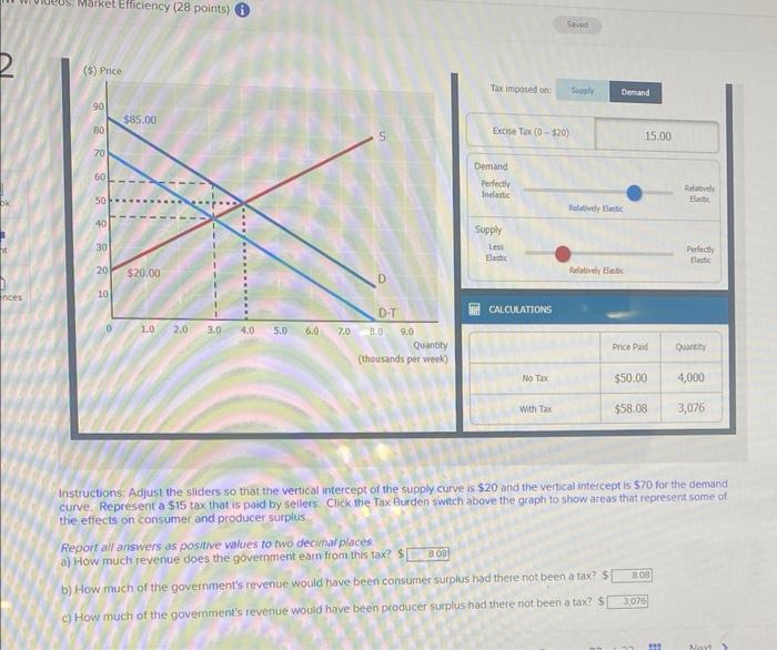 Solved Instructions: Adjust the sliders so that the vertical | Chegg.com