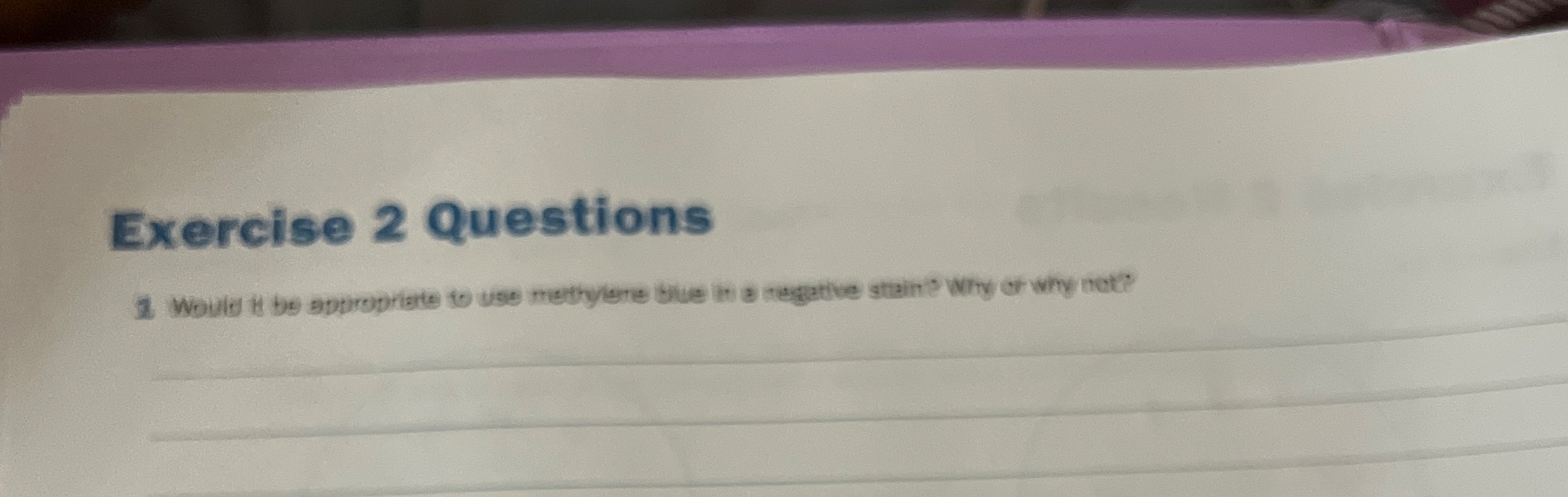 Solved Exercise 2 ﻿Questions1 ﻿Wouls it be approprate to use | Chegg.com