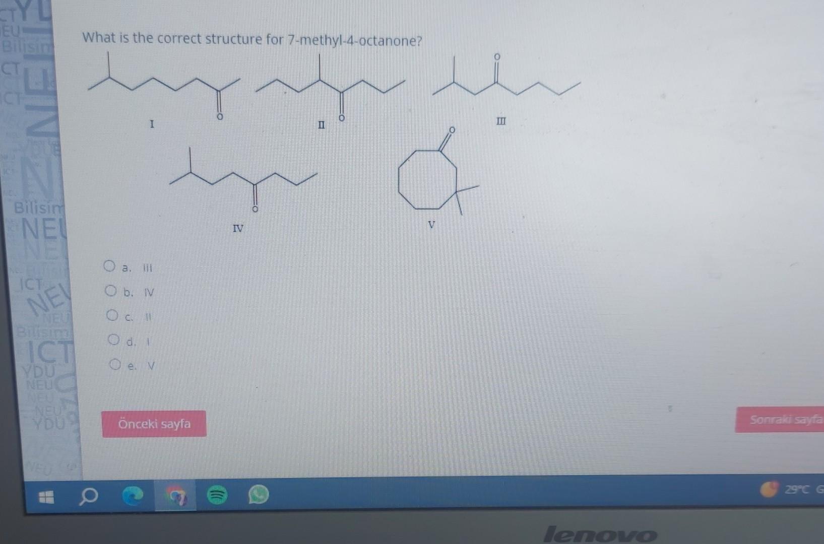 Solved What is the correct structure for | Chegg.com