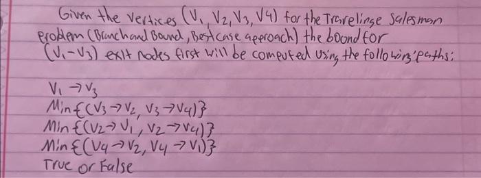 Solved Given the Vertices (V1,V2,V3,V4) for the Trarelinge | Chegg.com
