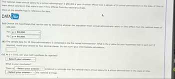 Solved DATA file theysibe.Ay y = ﻿Shove Selfert reat | Chegg.com