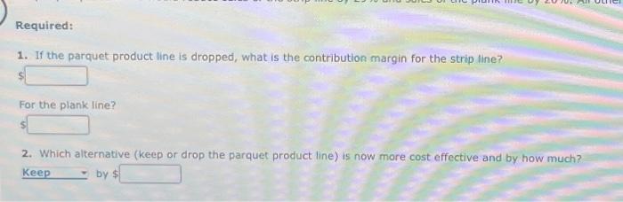 Solved Structuring a Keep-oc-Drop Product Line Problem with | Chegg.com