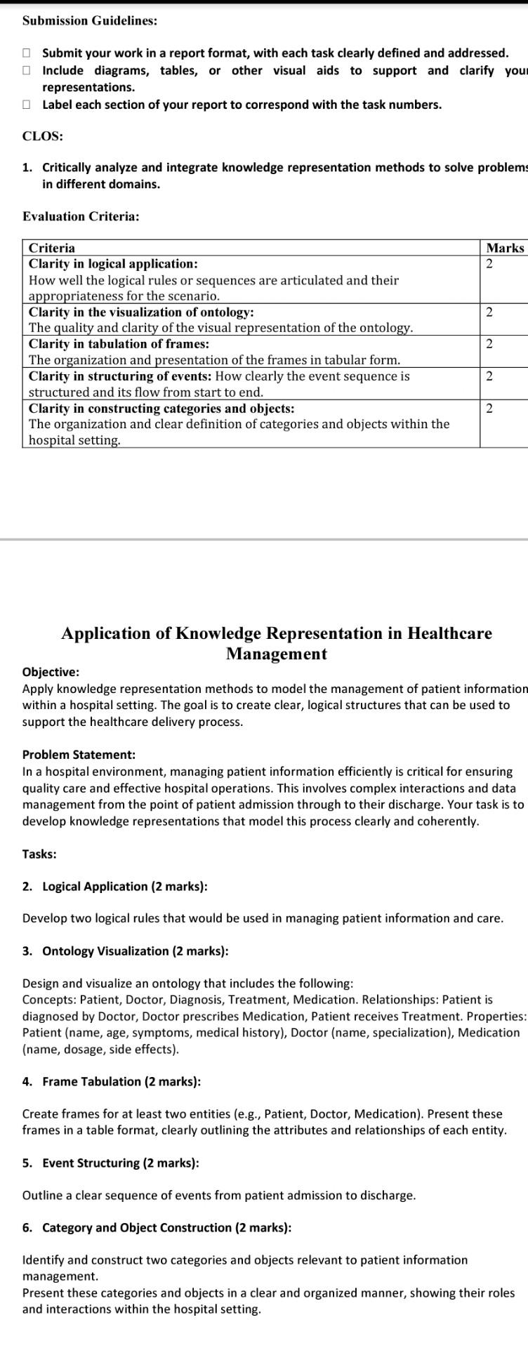 Solved Submission Guidelines: Submit your work in a report | Chegg.com