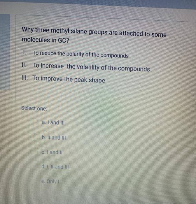 Solved Why three methyl silane groups are attached to some | Chegg.com