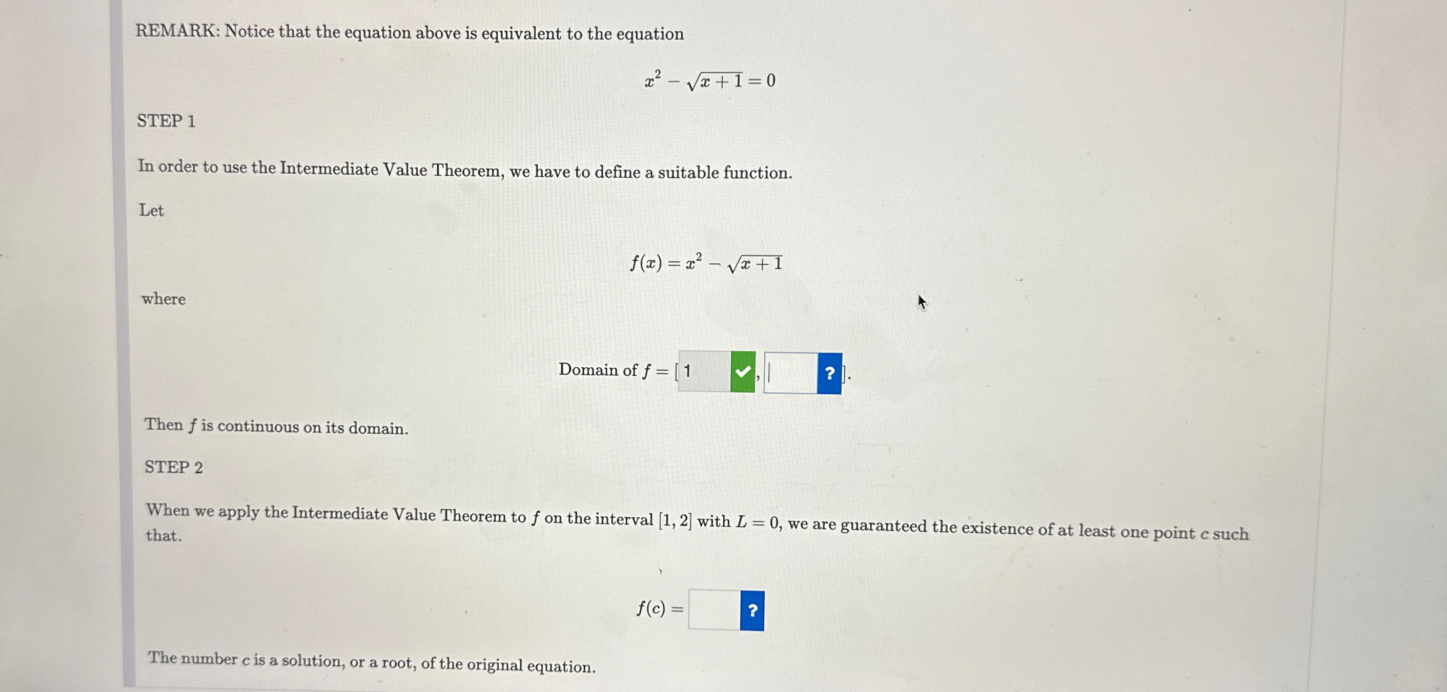 Solved REMARK: Notice that the equation above is equivalent | Chegg.com