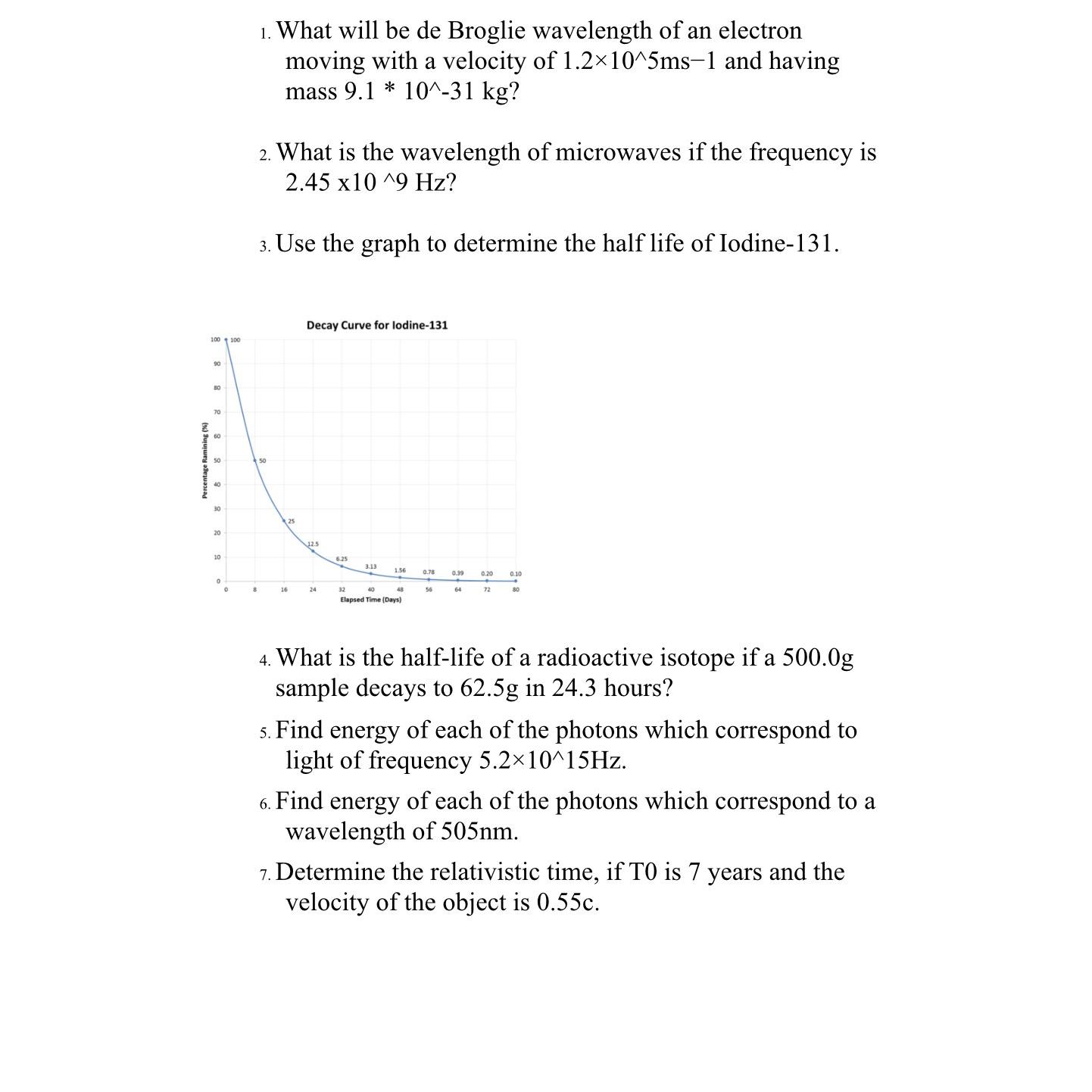 Solved What will be de Broglie wavelength of an electron | Chegg.com