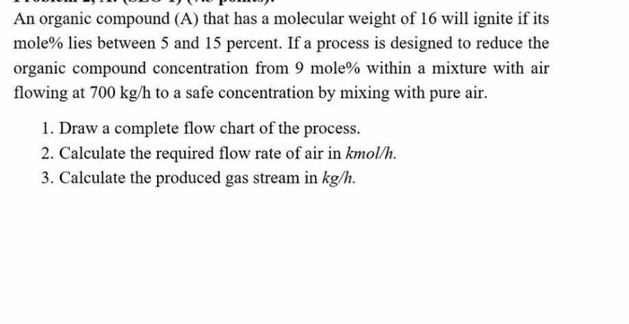 Solved An organic compound (A) that has a molecular weight | Chegg.com