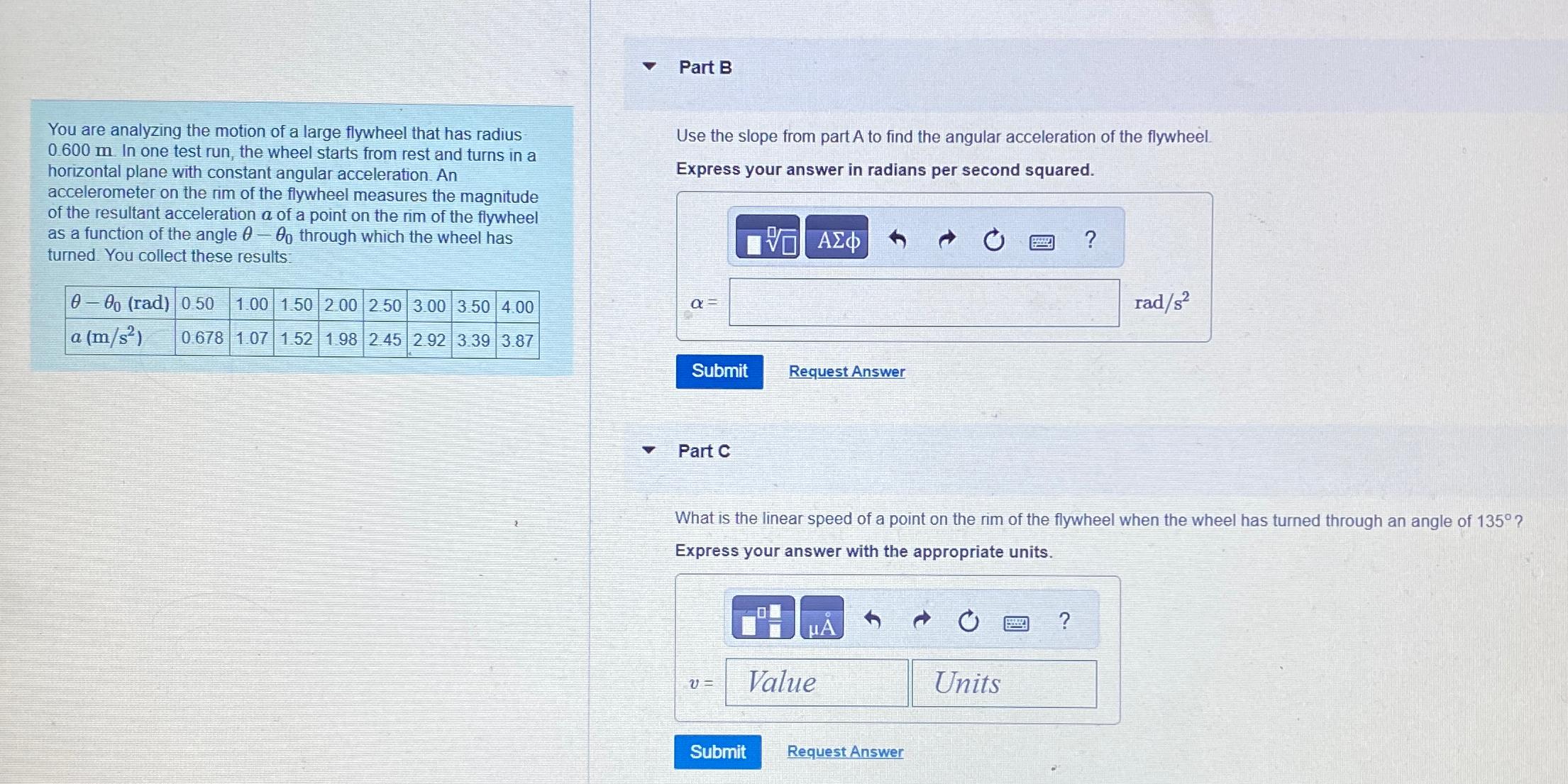 Solved Part BYou are analyzing the motion of a large | Chegg.com