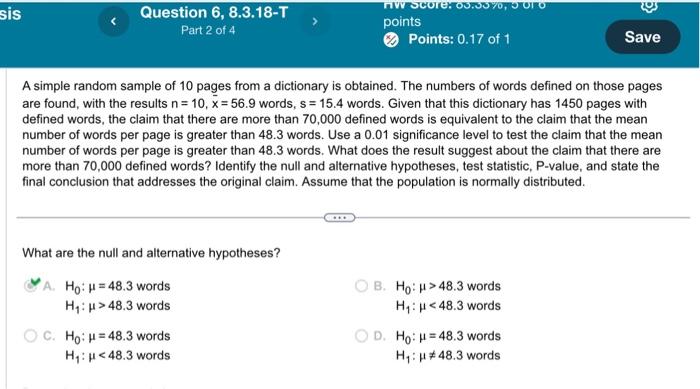 Solved this is a 4 part question. A. Already didB. determine | Chegg.com