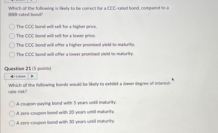 Solved Which of the following is likely to be correct for a | Chegg.com