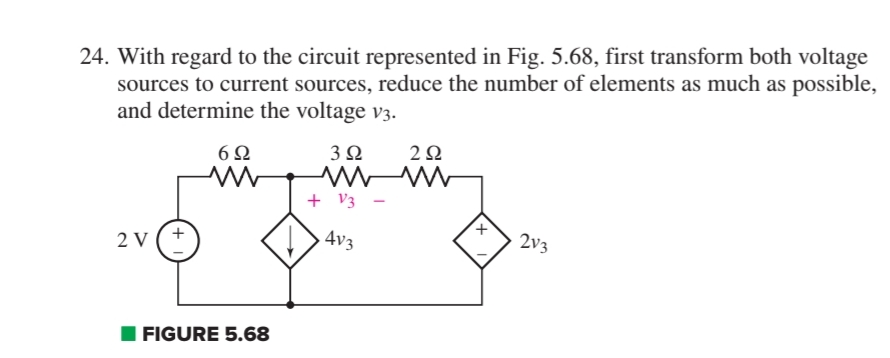 [Solved]: With regard to the circuit represented in Fig. 5.6
