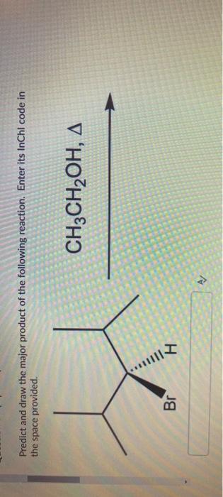 Solved Predict and draw the major product of the following | Chegg.com