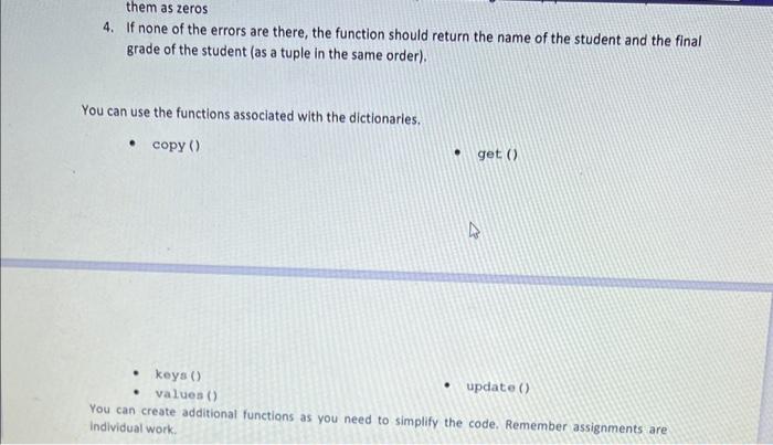 Solved Problem: You are asked to develop a Python module to | Chegg.com