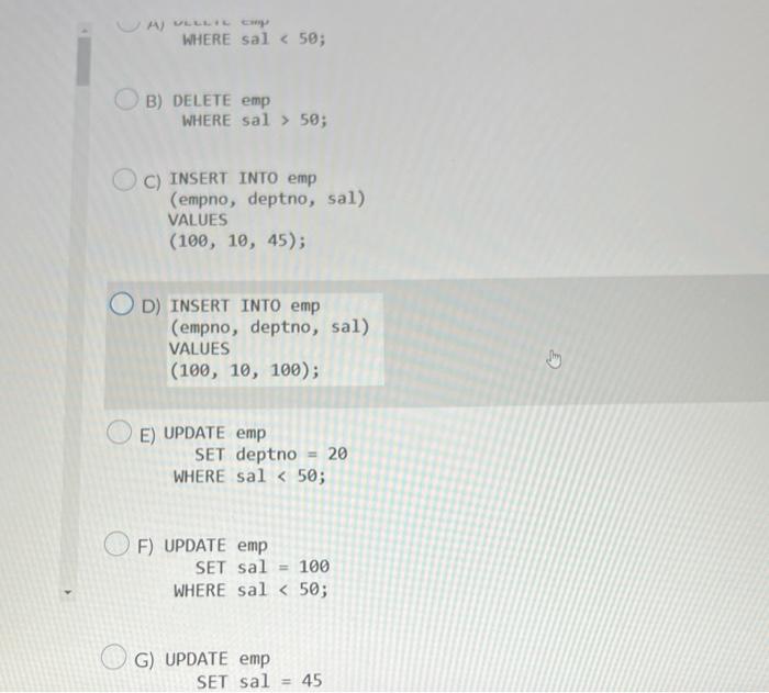 Solved Given The Following Trigger Code What Would The
