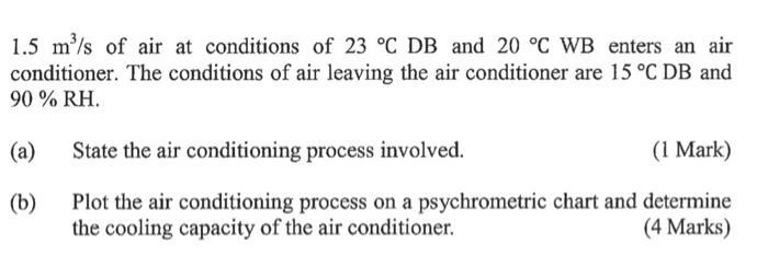 Determine The Total Cooling Capacity To Be Provided