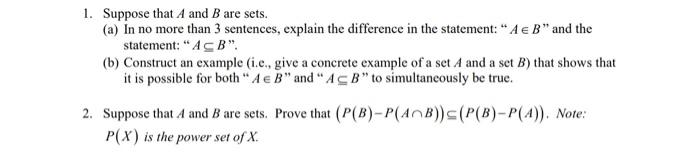 Solved Fundamental Questions (one- 2 points; two- 1 point; | Chegg.com