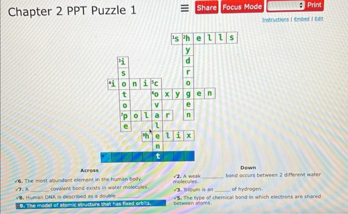 Solved Chapter 2 PPT Puzzle 1≡ | Chegg.com