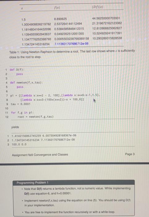Solved Root finding is a ubiquitous need. A root is a value | Chegg.com