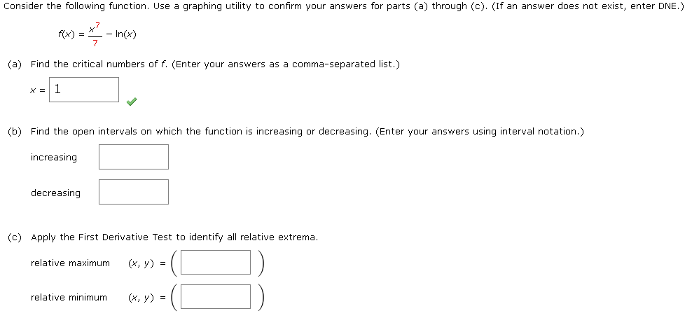 Solved Consider the following function. Use a graphing | Chegg.com