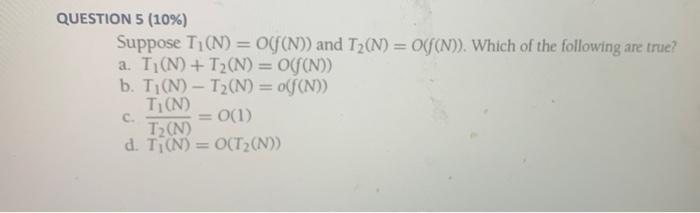 Solved need help asap. this is algorithm analysis and data | Chegg.com