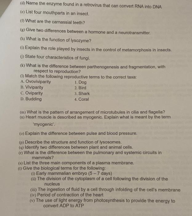 Solved (k) What is the difference between parthenogenesis | Chegg.com