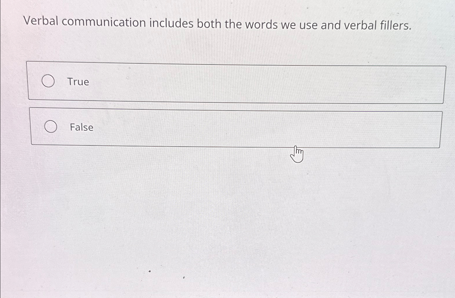 Solved Verbal communication includes both the words we use | Chegg.com