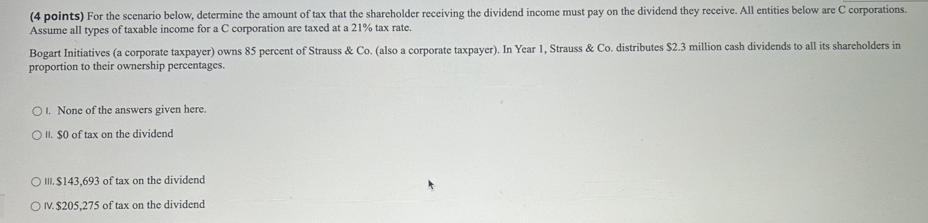 Solved (4 ﻿points) ﻿For the scenario below, determine the | Chegg.com