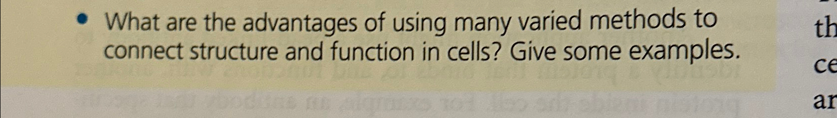 Solved What are the advantages of using many varied methods | Chegg.com