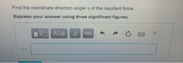Solved gure 1). Express F, in Cartesian vector form. Express | Chegg.com
