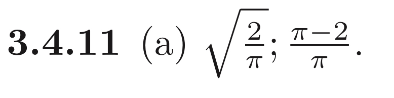 Solved 3.4.11. ﻿Let the random variable x ﻿have the | Chegg.com