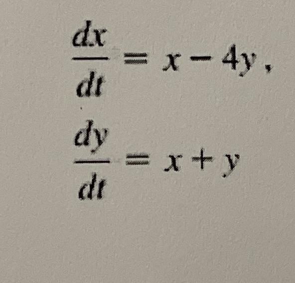 Solved Use elimination method to find general solution where | Chegg.com Solved Use elimination method to find general solution where | Chegg.com
