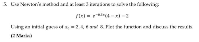 Solved Modeling and numerical methods, i will Upvote for | Chegg.com