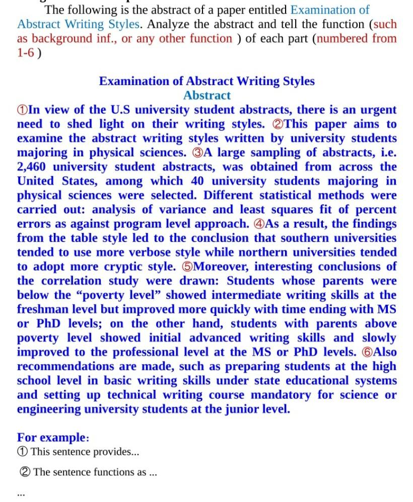 The following is the abstract of a paper entitled | Chegg.com