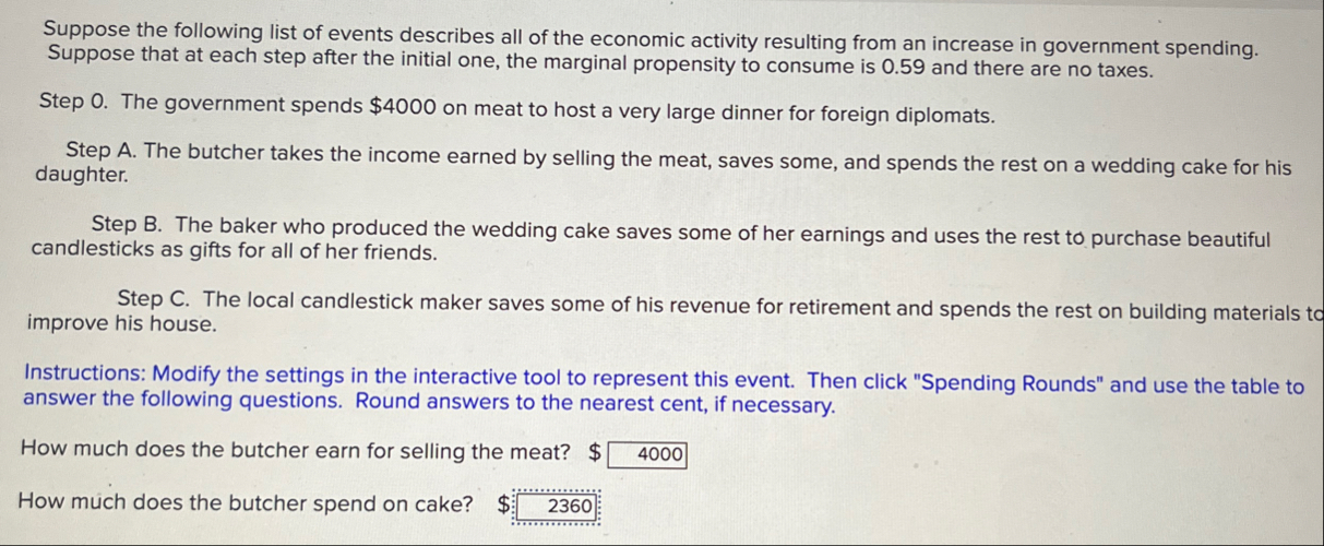 Suppose the following list of events describes all of | Chegg.com