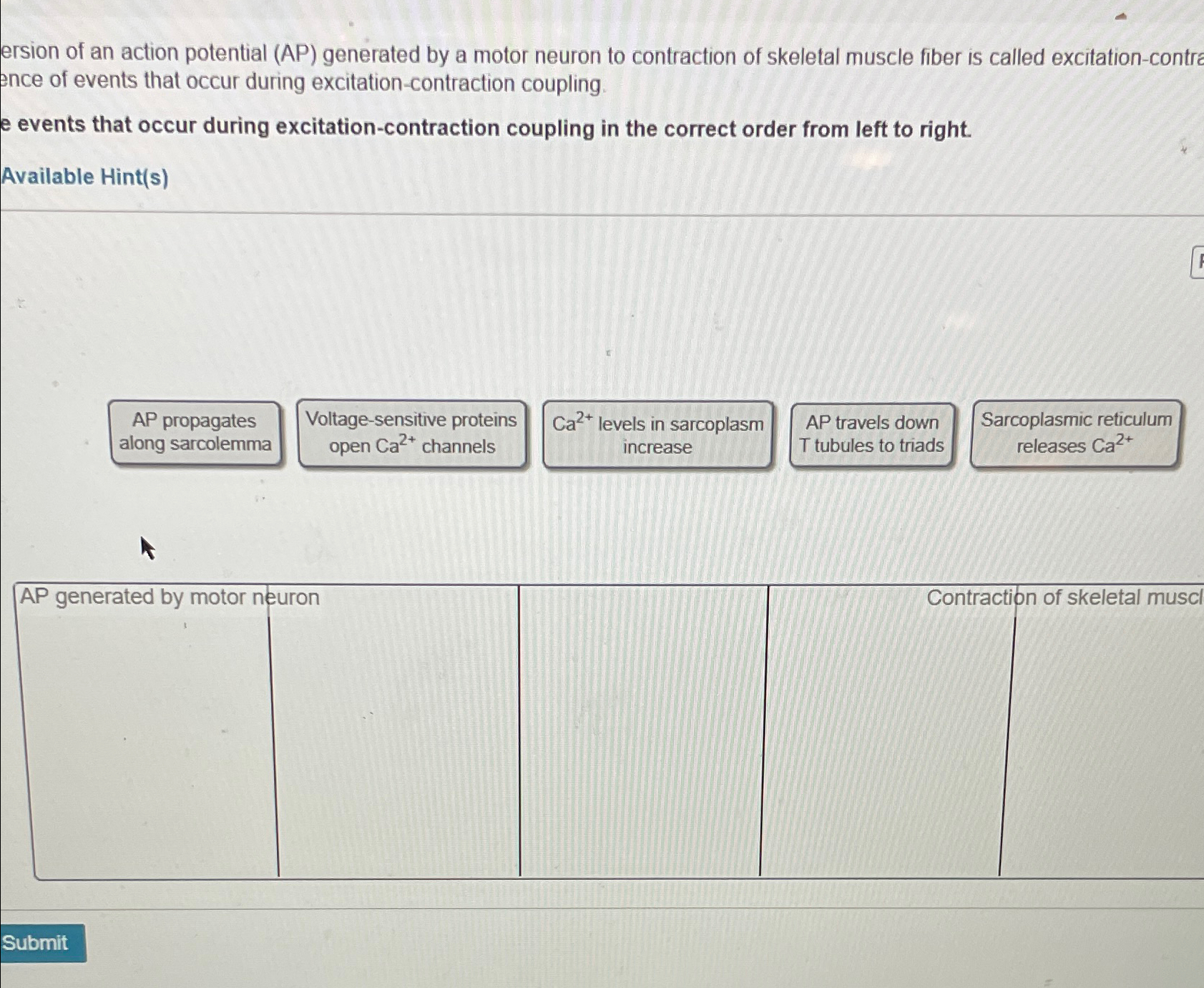 Solved ersion of an action potential (AP) ﻿generated by a | Chegg.com