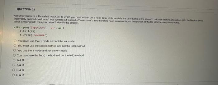 Solved Tho objective of the codo is to: 1. Create a | Chegg.com