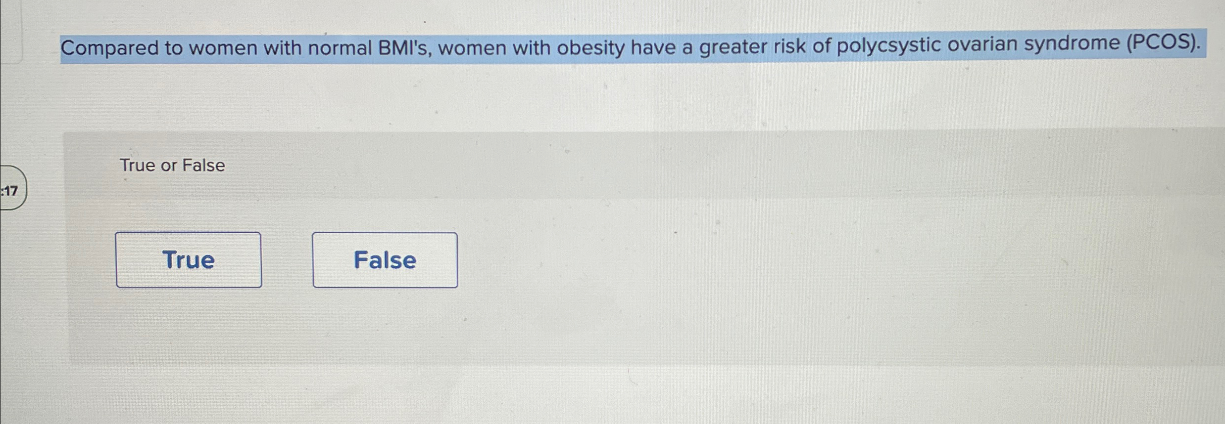 Solved Compared to women with normal BMI's, women with | Chegg.com