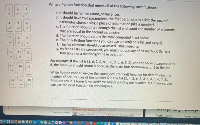 Solved 2 3 4 5 6 7 8 9 Write A Python Function That 8044