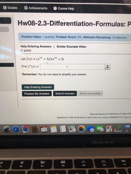 Solved O Achievements Grades O Course Help | Chegg.com