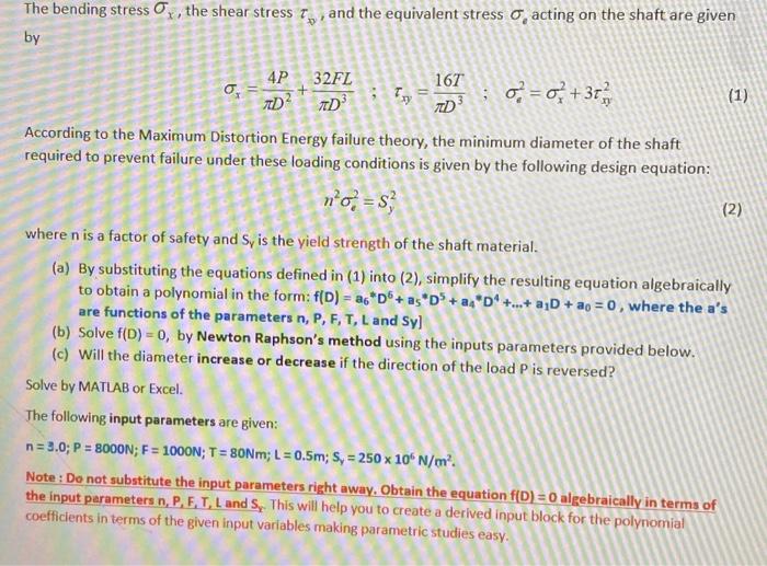 Solved answer all parts of this questions using matlab or | Chegg.com