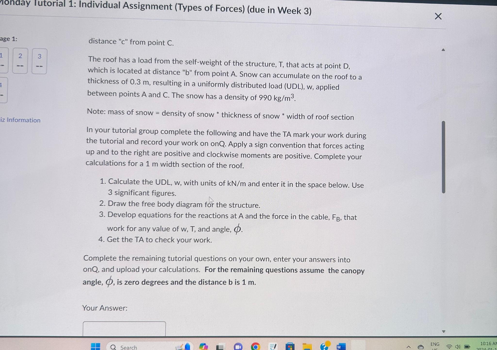 Solved onday Tutorial 1: Individual Assignment (Types of | Chegg.com